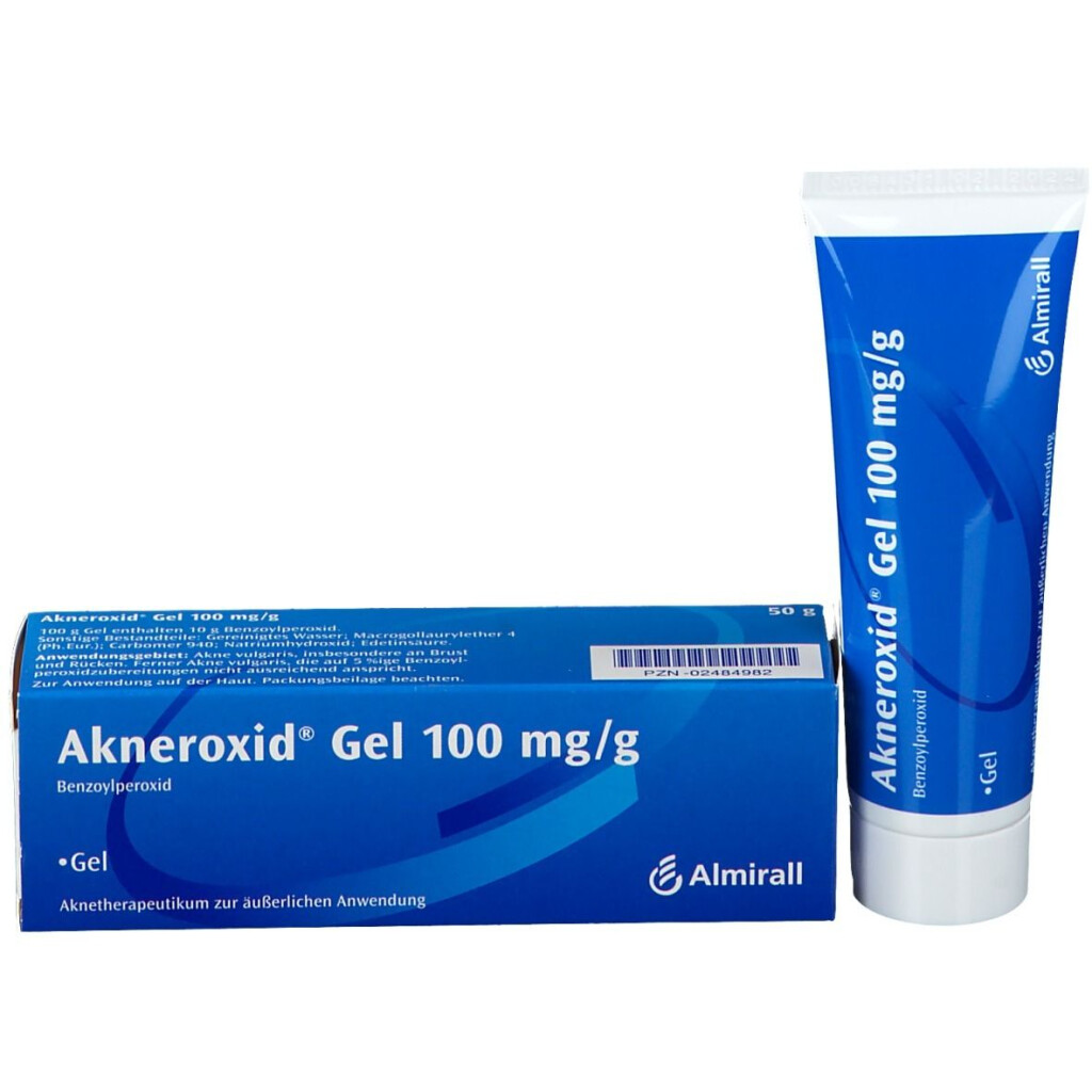 Akneroxid Gel 5% Peroxid de Benzoil 50g – Tratament Acnee