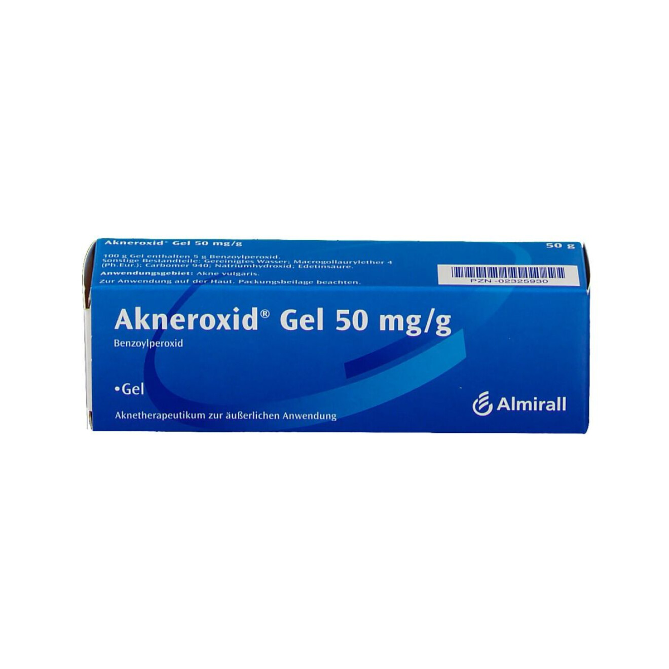 Akneroxid Gel 5% Peroxid de Benzoil 50g – Tratament Acnee